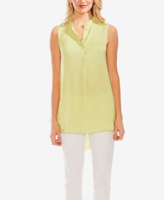 Vince Camuto Henley Rumple Tunic - Macy's