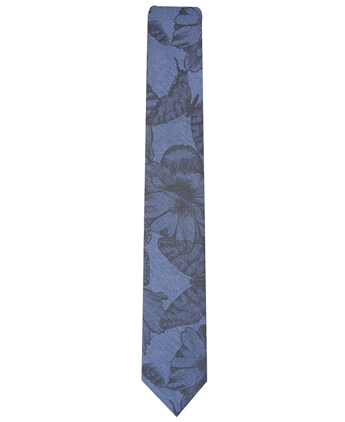 INC International Concepts INC Men's Floral Graphic Tie, Created for ...