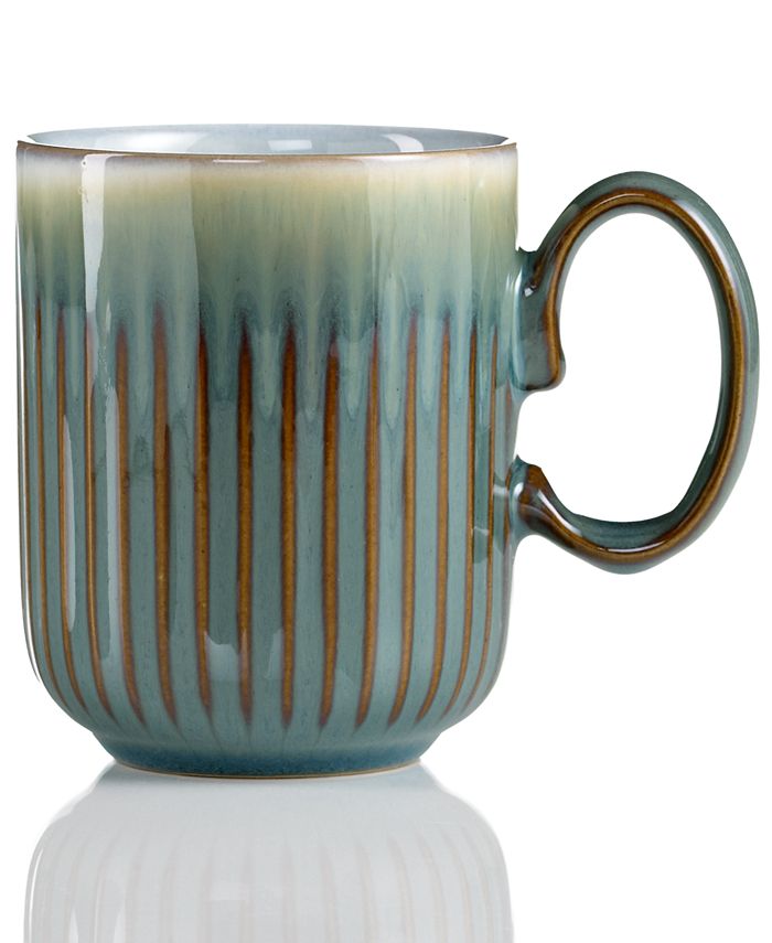 Denby Mug, Fluted Regency Green - Macy's