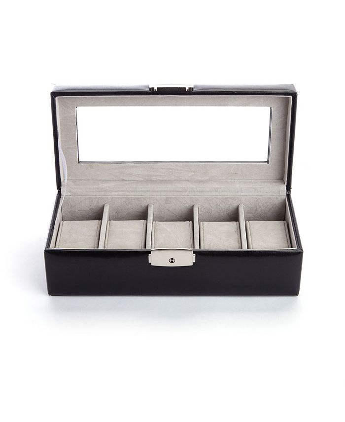 ROYCE New York 5 Slot Watch Display Case - Macy's