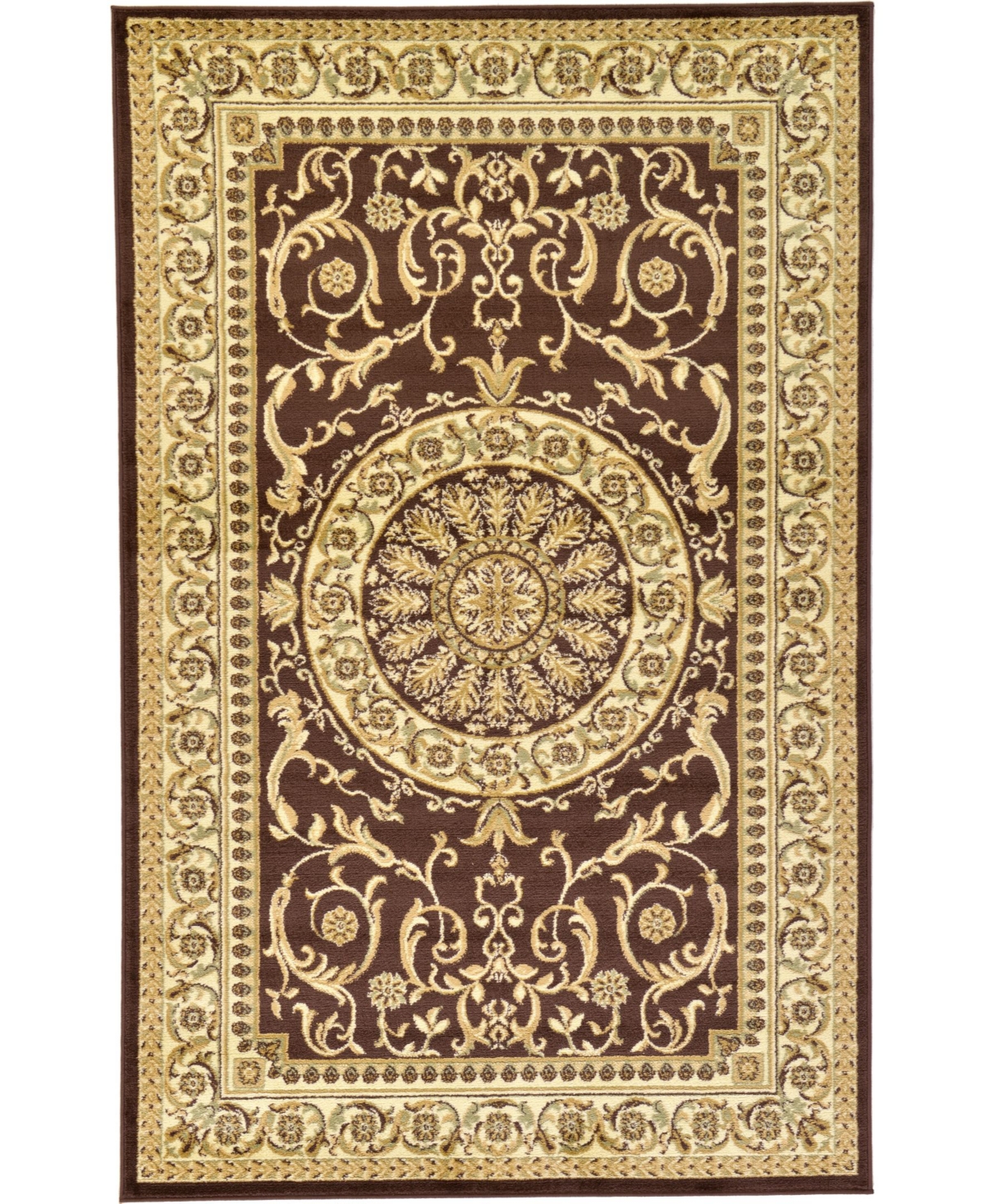 Click here for Bayshore Home Belvoir Blv2 5 x 8 Area Rug - Brown prices