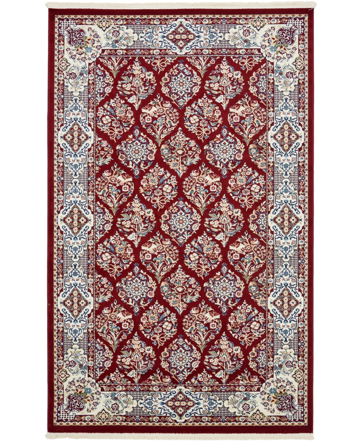 Click here for Bayshore Home Zara Zar6 5 x 8 Area Rug - Burgundy prices