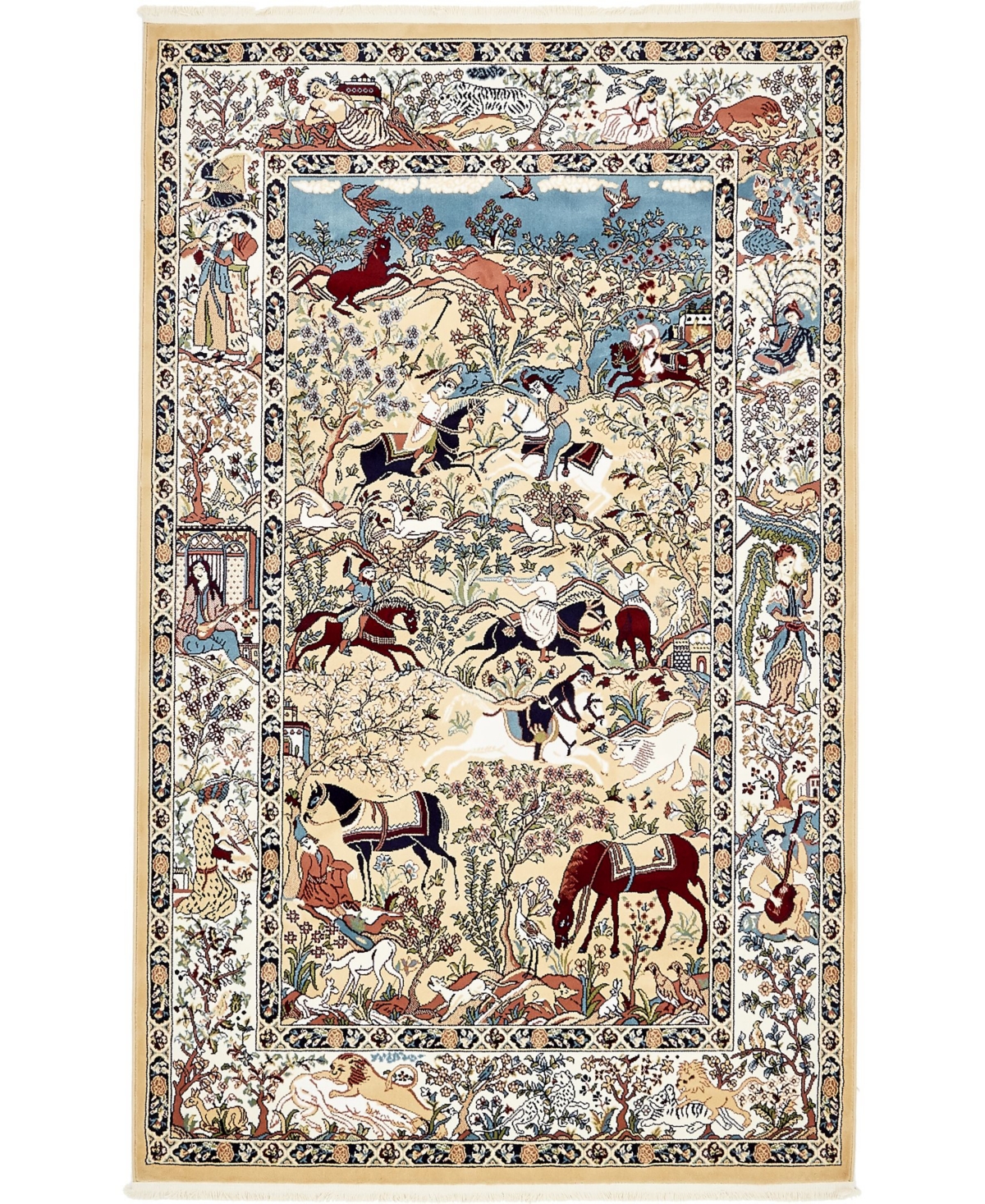 Click here for Bayshore Home Zara Zar3 5 x 8 Area Rug - Tan prices