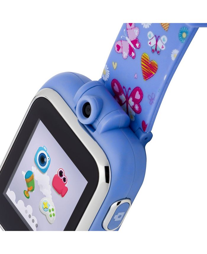 iTouch PlayZoom Kids Smartwatch with Lavender Butterfly Printed Strap ...