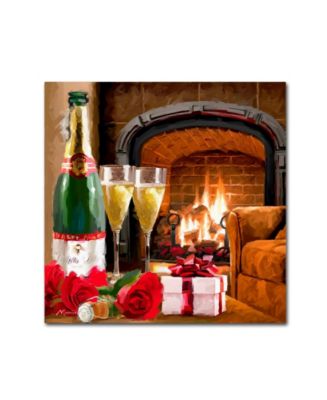 The Macneil Studio 'Anniversary' Canvas Art - 18" x 18" - Macy's