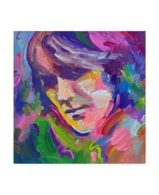 Howie Green 'George Harrison Portrait' Canvas Art - 18" x 18" - Macy's