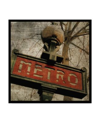 John W. Golden 'Metro' Canvas Art - 35" x 35" - Macy's