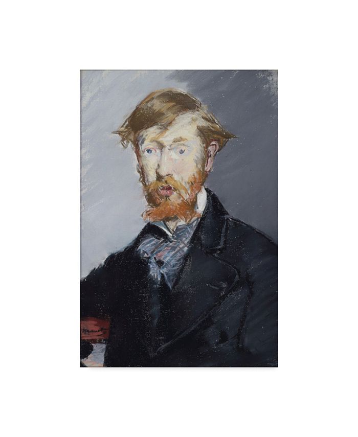 Trademark Global Edouard Manet 'George Moore' Canvas Art - 32" x 22 ...