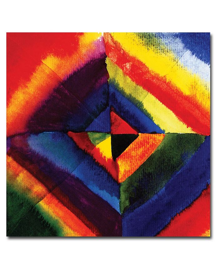 Trademark Global Wassily Kandinsky 'Color Study' Canvas Art - 24" x 24 ...