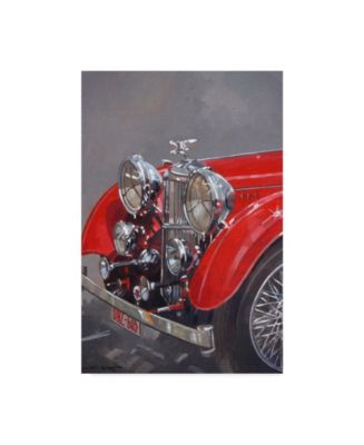 Peter Miller 'Red Sp.25 Alvis' Canvas Art - 12" x 19" - Macy's