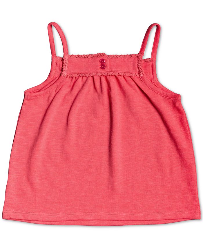 Roxy Little Girls Sure Things Embroidered Tank Top - Macy's