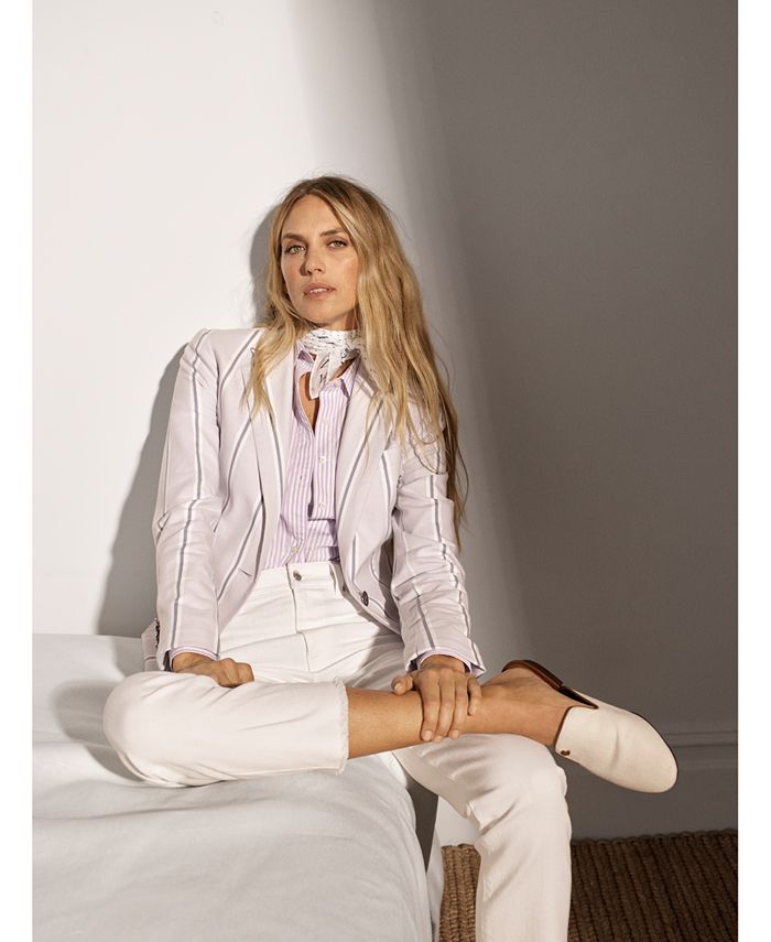 Lauren Ralph Lauren Regal Straight Crop Jeans - Macy's