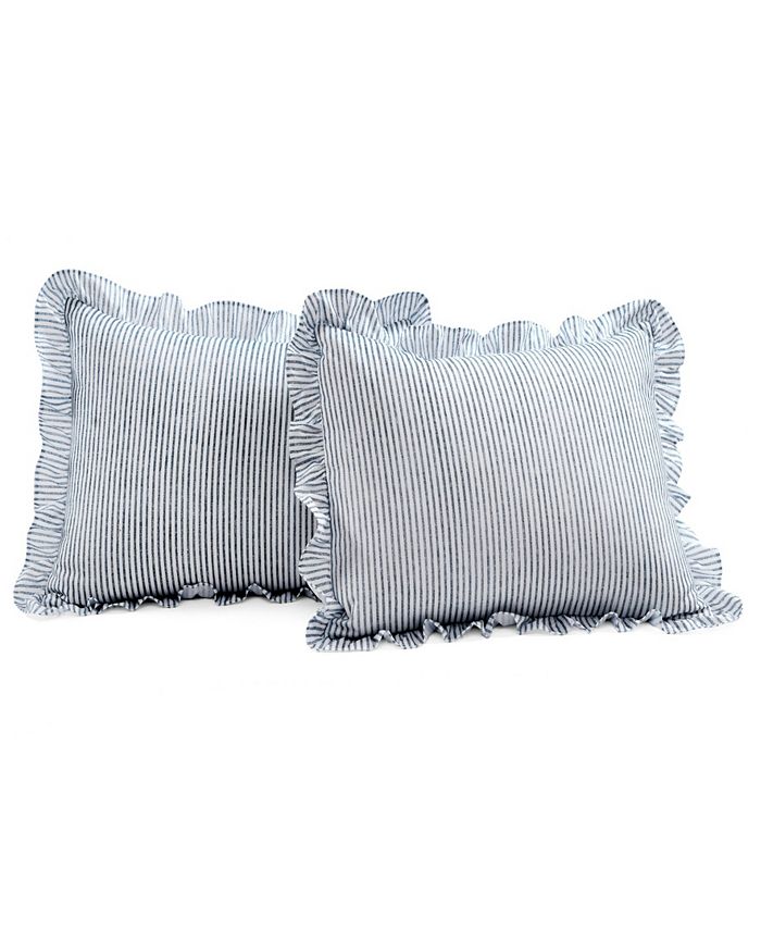Lush Décor Ticking Stripe 2pc Twin Bedspread Set Macys