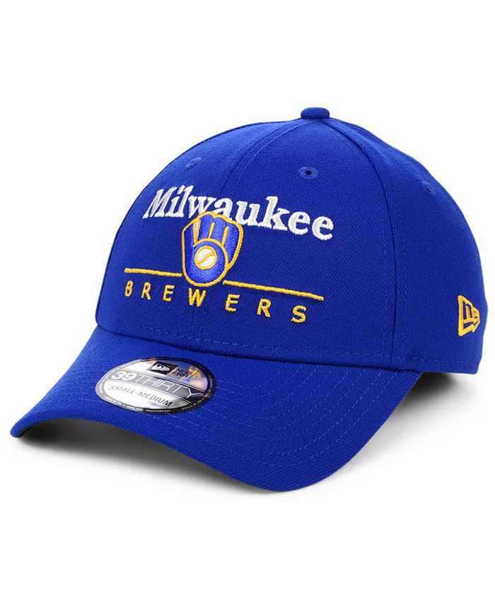 New Era Milwaukee Brewers Cooperstown Collection 39THIRTY Cap - Macy's