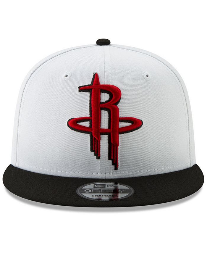 New Era Houston Rockets White XLT 9FIFTY Cap - Macy's