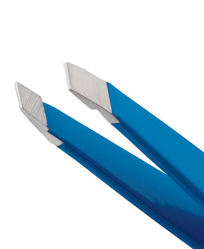 Tweezerman Blue Mini Slant Tweezer - Macy's