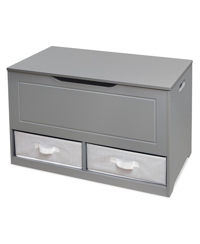 Badger Basket Up And Down Toy And Storage Box With Two Baskets - Macy's