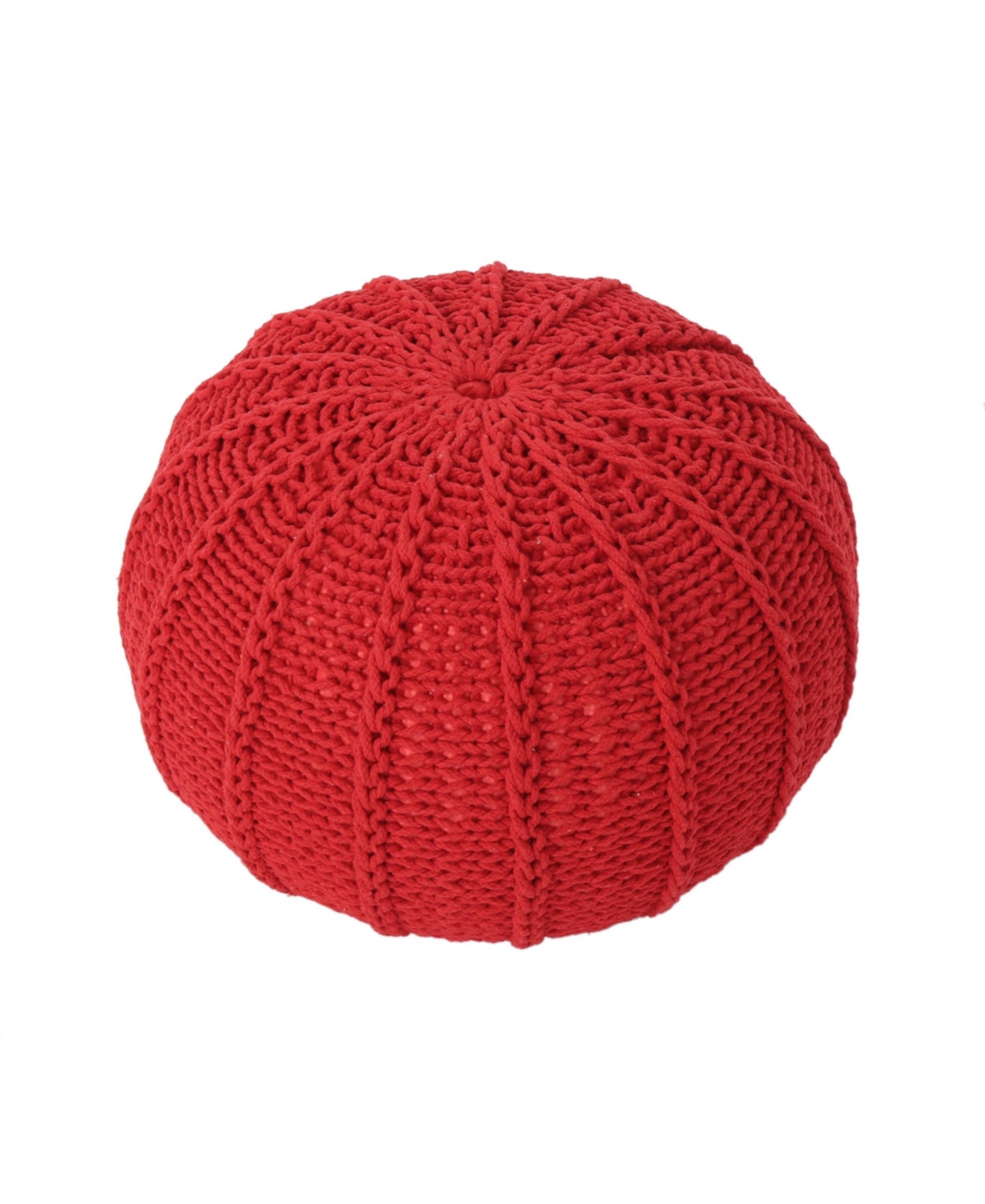 Click here for Corisande Pouf - Red prices