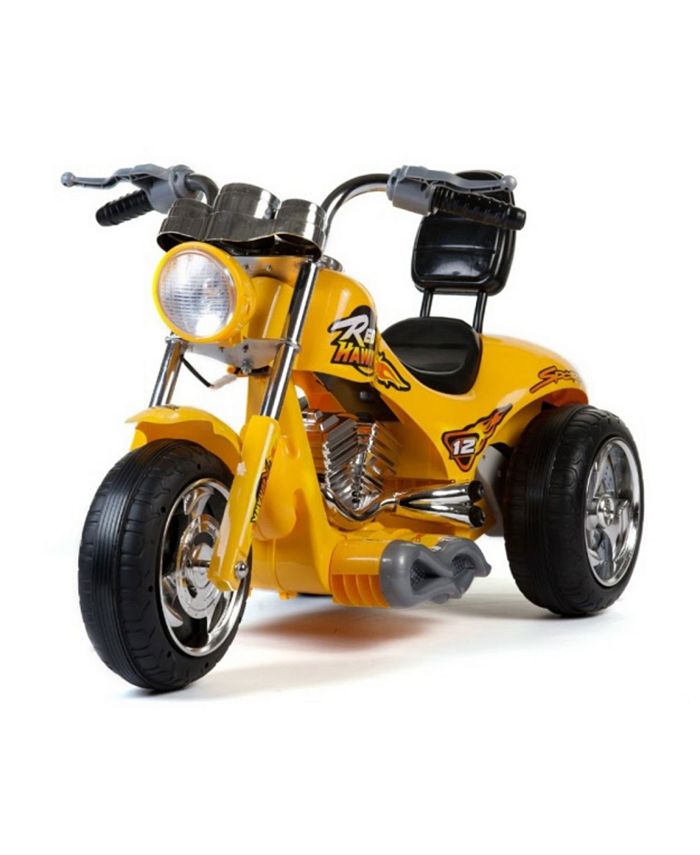 MiniMotos Mini Motos 12V Hawk Motorcycle - Macy's
