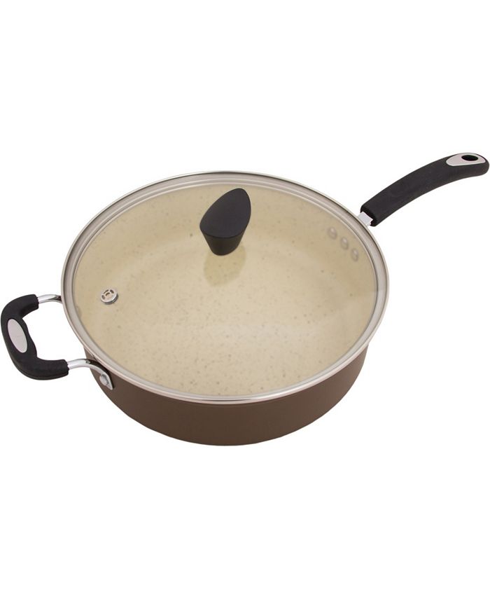 Ozeri Stone Earth All-In-One Sauce Pan with APEO-Free Non-Stick Coating ...
