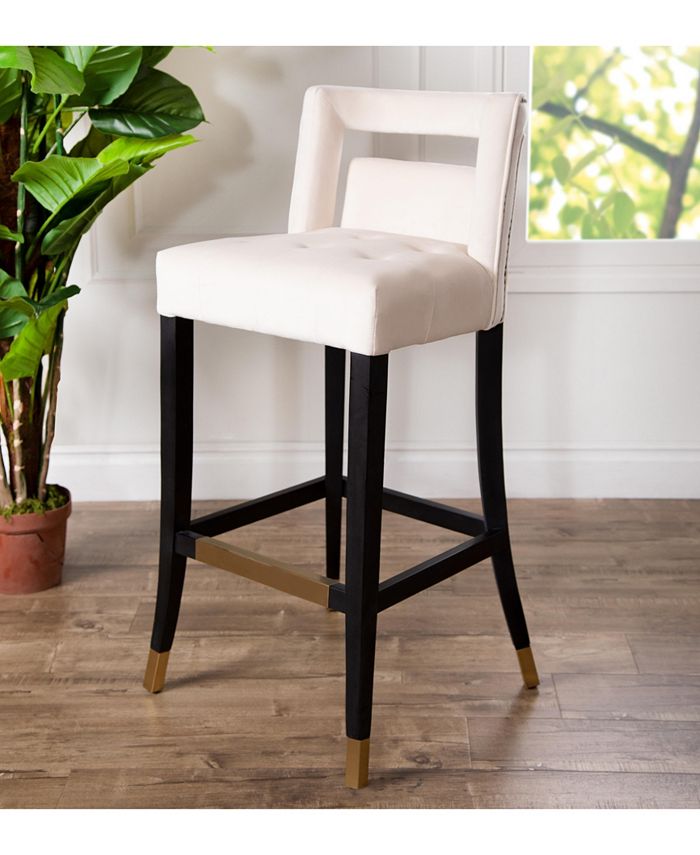 Abbyson Living Caroline Bar Stool & Reviews - Furniture - Macy's
