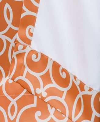 Exclusive Fabrics & Furnishings Nouveau Blackout 50" x 108" Curtain ...