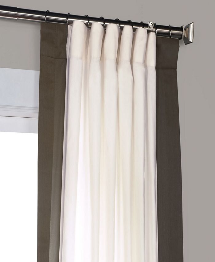 Exclusive Fabrics & Furnishings Panama Vertical Colorblock Panel, 50" x ...