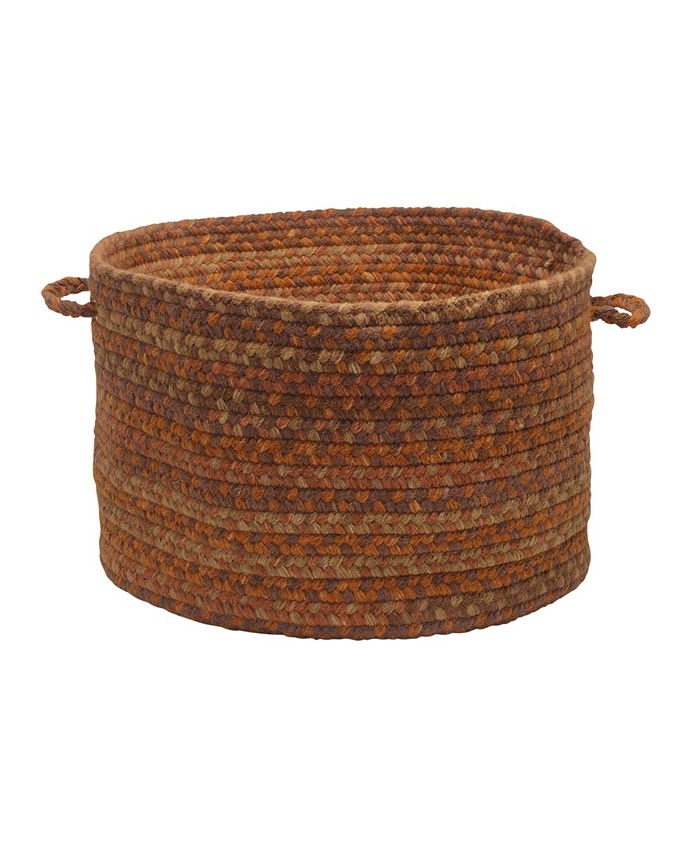 Colonial Mills Rustica Braided Storage Basket - Macy's