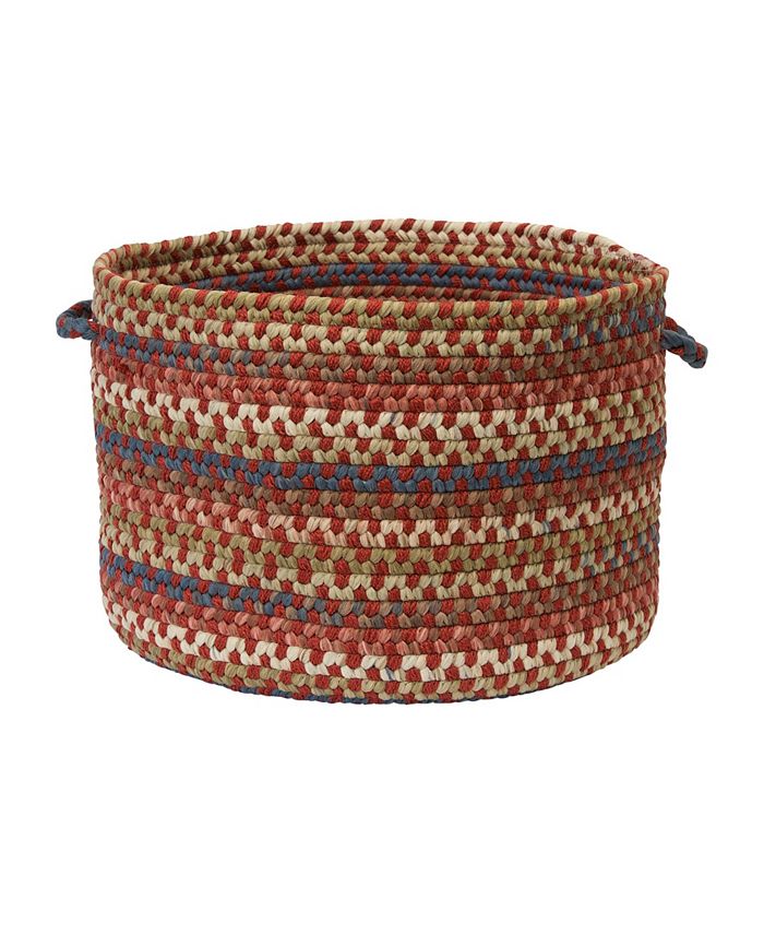 Colonial Mills Cedar Cove Braided Storage Basket - Macy's