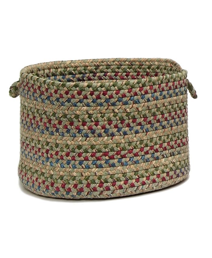 Colonial Mills Twilight Braided Storage Basket - Macy's
