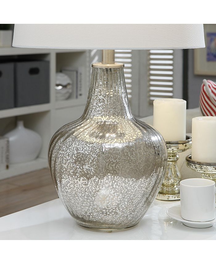 Crestview Collection 25" Glass Table Lamp - Macy's