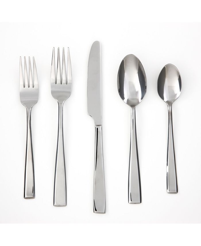 Cambridge Silversmiths Cambridge Cali Mirror 30-Piece Flatware Set ...