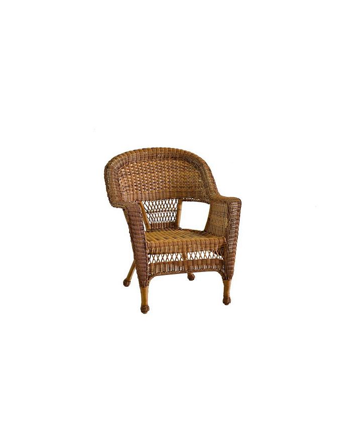 Jeco Wicker Chair - Set of 4 - Macy's
