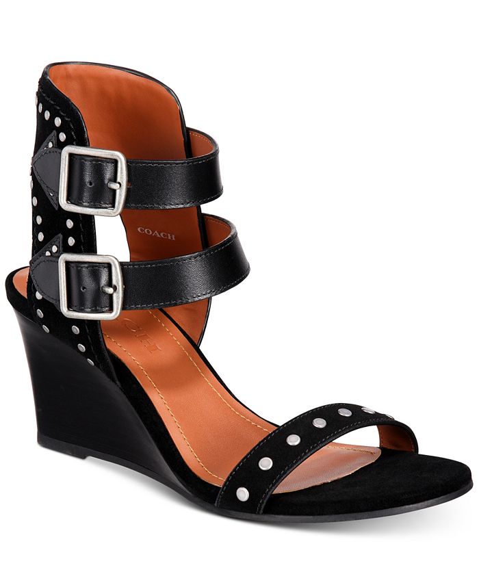 COACH Women's Odessa Wedges - Macy's