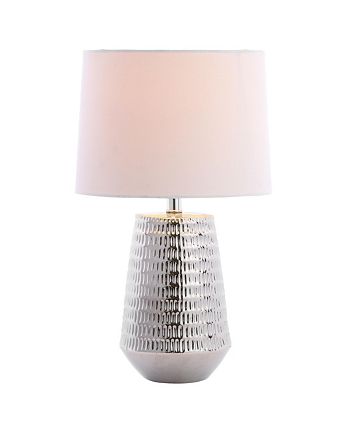 Safavieh Stark Silver Table Lamp - Macy's