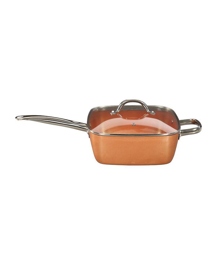 Tayama TCSP-10 Induction Copper Square Pan - Macy's