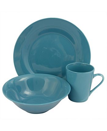 Laurie Gates Carlton 12 Piece Dinnerware Set - Macy's