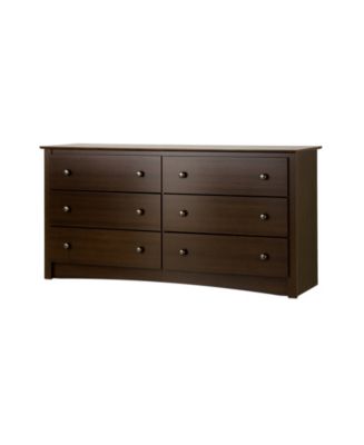 Prepac Fremont 6 Drawer Dresser - Macy's