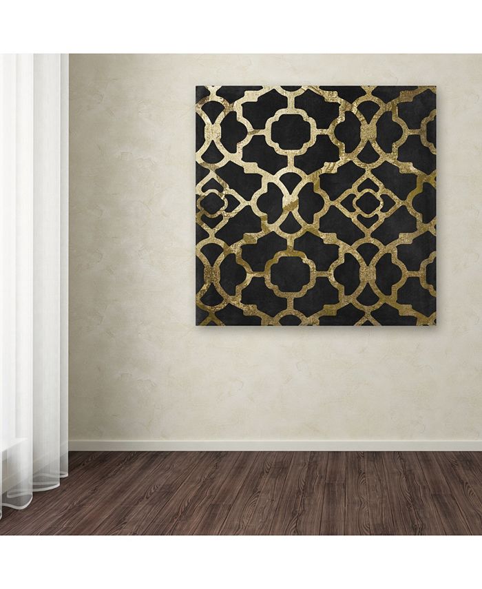 Trademark Global Color Bakery 'Moroccan Gold IV' Canvas Art - 35" x 35 ...