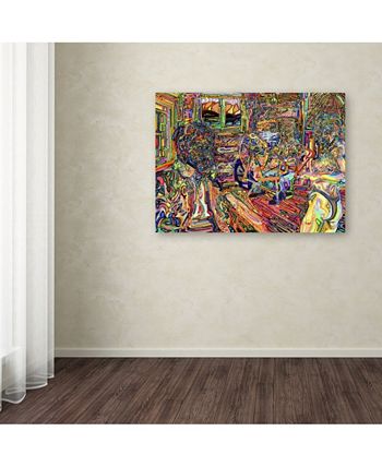 Trademark Global Josh Byer 'His Wife Her Mother' Canvas Art - 35" x 47 ...