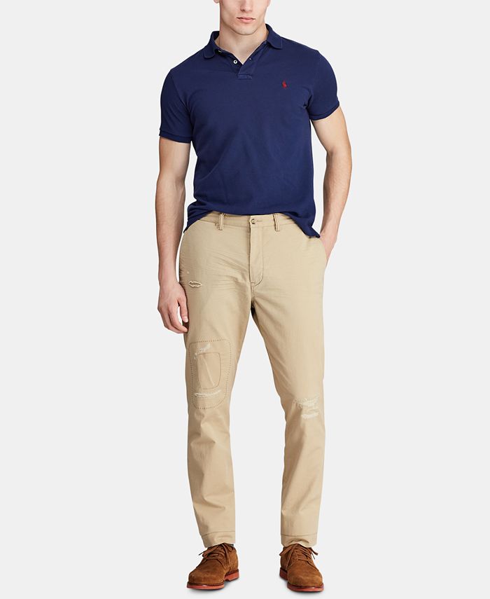 Polo Ralph Lauren Men's Big & Tall Stretch Classic Fit Chino Pants - Macy's