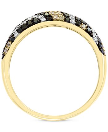 EFFY Collection EFFY® Multi-Color Diamond Ring (3/8 ct. t.w.) in 14k ...