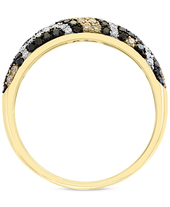 EFFY Collection EFFY® Multi-Color Diamond Ring (3/8 ct. t.w.) in 14k ...