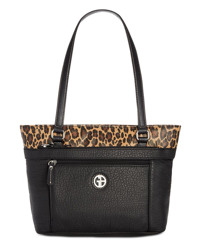 Giani Bernini Colorblock Pebble Tote, Created for Macy's & Reviews ...