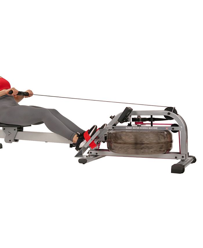 Sunny Health & Fitness Sunny Health and Fitness Water Rowing Machine ...