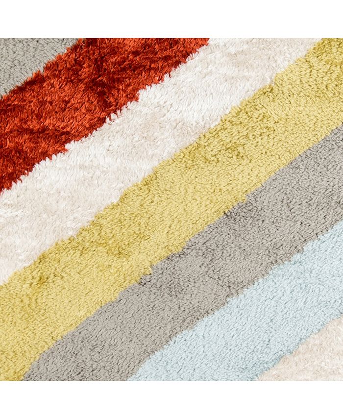 Novogratz Collection Novogratz Retro Ret-6 Multi 3'6" x 5'6" Area Rug ...