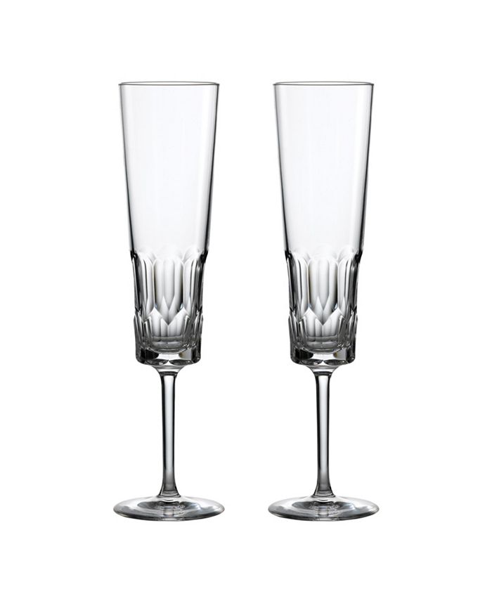 Waterford Jeff Leatham Icon Flute Pair - Macy's