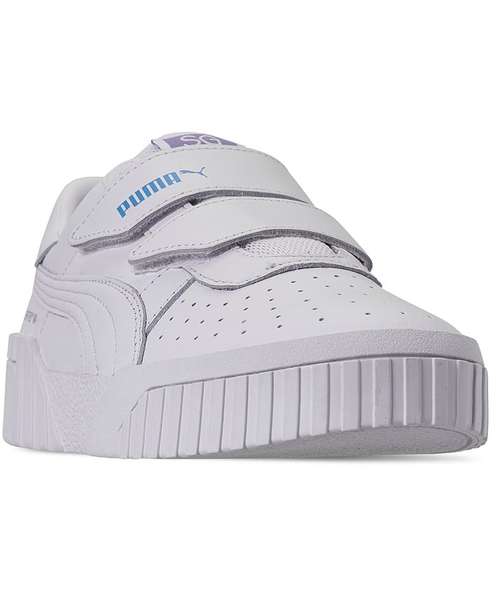 Puma Women's Cali Velcro Casual Sneakers from Finish Line - Macy's