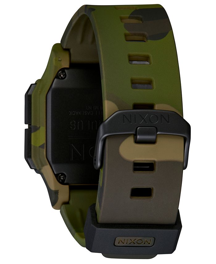 Nixon Men's Digital Regulus Strap Watch 46mm - Macy's