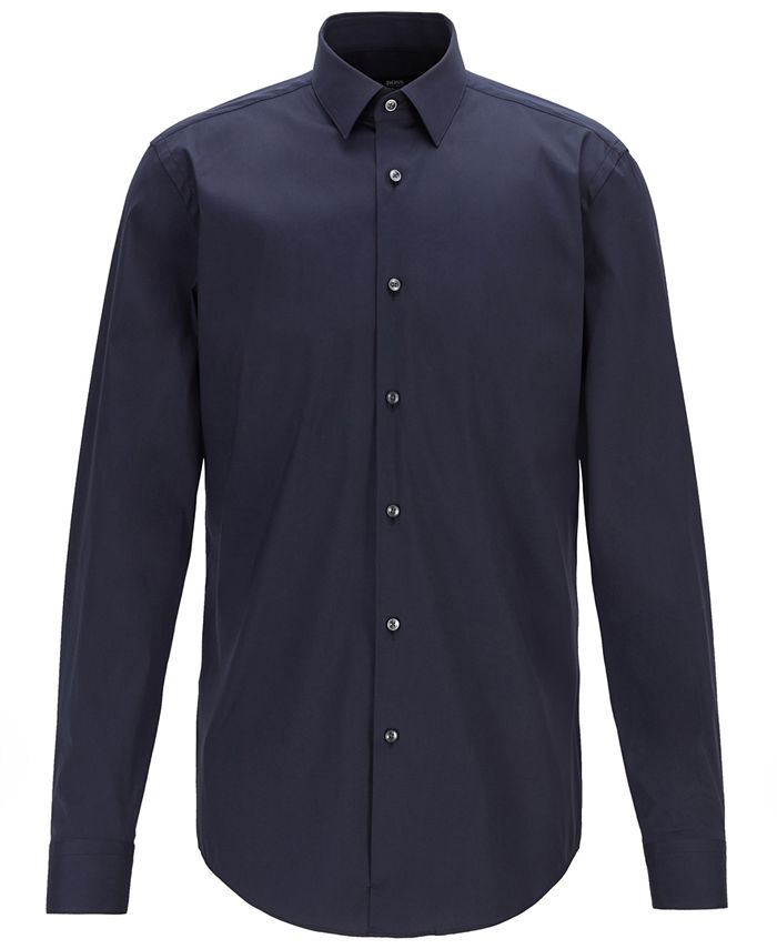 Hugo Boss BOSS Men's Isko Slim-Fit Shirt - Macy's